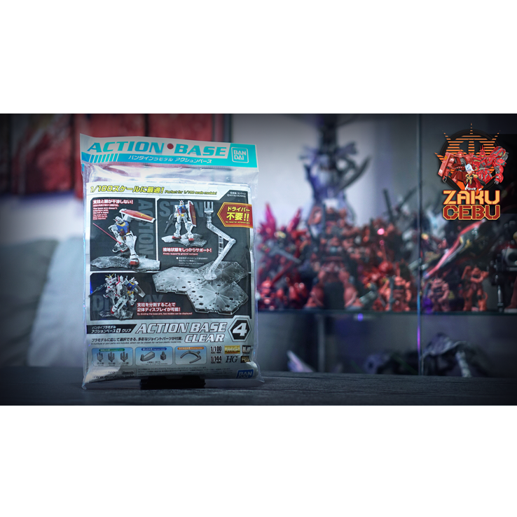Bandai Action Base 4 - Clear | Zaku Cebu | Cebu's Home to the Biggest ...