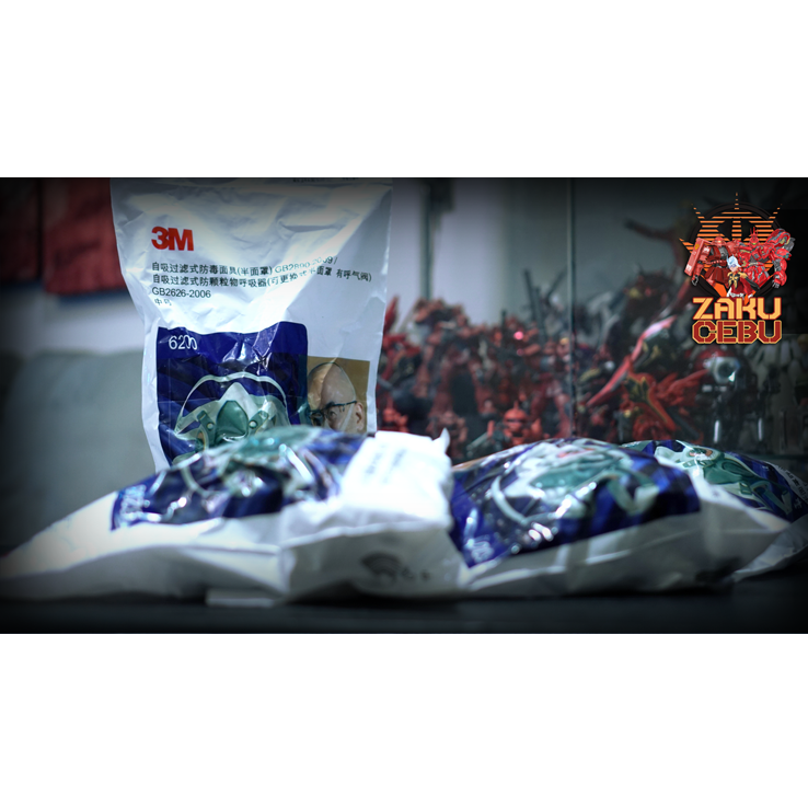 3M Half Mask Set 6200 Series with 6001CN and N95 Filter Combo | Zaku ...