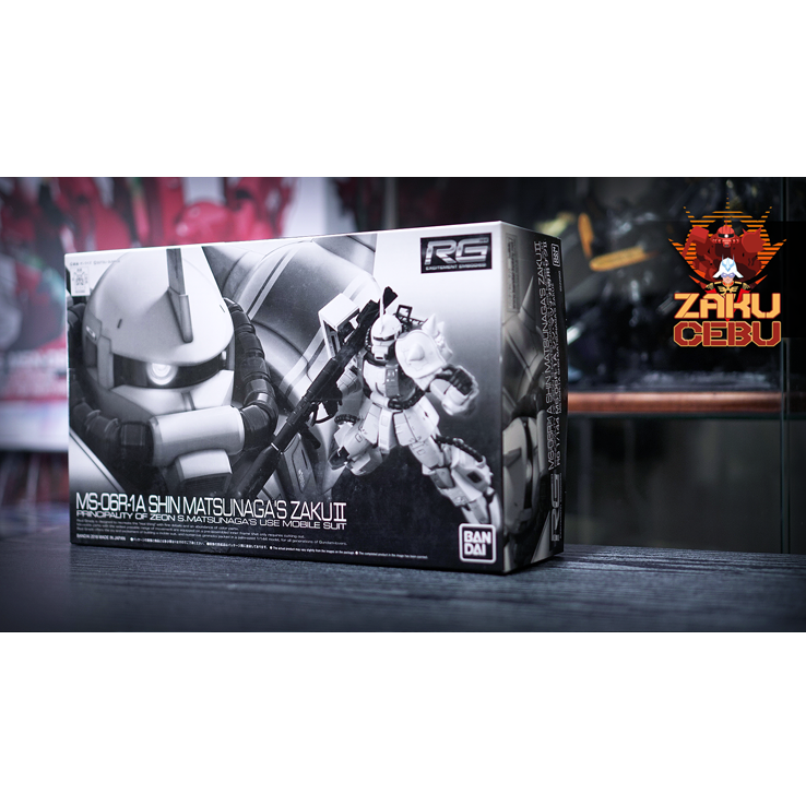 Premium Bandai 1/144 RG MS-06R-1A Shin Matsunaga's Zaku II | Zaku Cebu | Cebu's Home to the ...