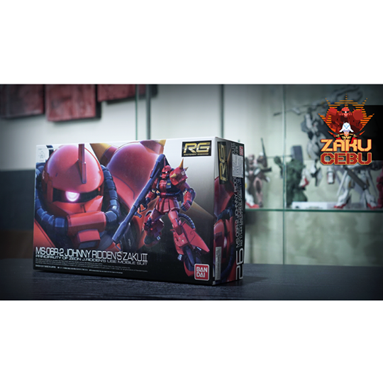 Bandai 1/144 RG #26 MS-06R-2 Johnny Ridden's Zaku II | Zaku Cebu | Cebu ...