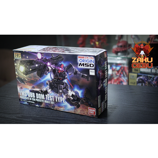 Bandai 1/144 HG The Origin YMS-08B DOM Test Type #007 | Zaku Cebu ...