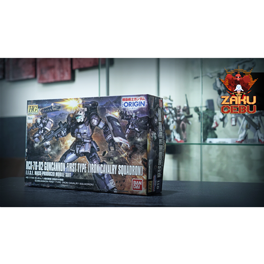 Bandai 1/144 HG The Origin RCX-76-02 Guncannon First Type (Iron Cavalry ...