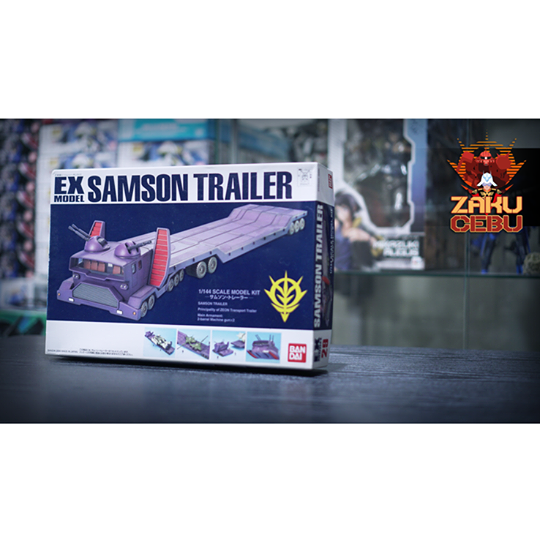 Bandai 1/144 HG EX Model #29 Samson Trailer | Zaku Cebu | Cebu's Home ...