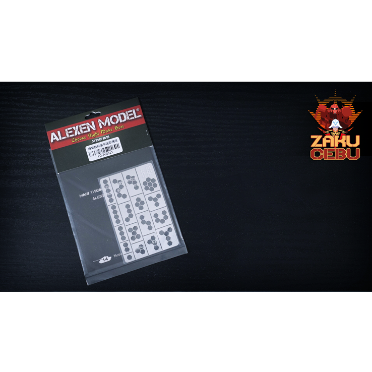 Alexen Model FG-AJ0015 Hexagon Stencil | Zaku Cebu | Cebu's Home to the ...