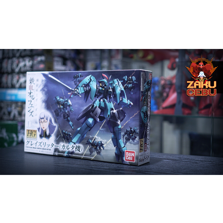 Bandai 1/144 HG IBO Carta's Graze Ritter #017 | Zaku Cebu | Cebu's Home ...