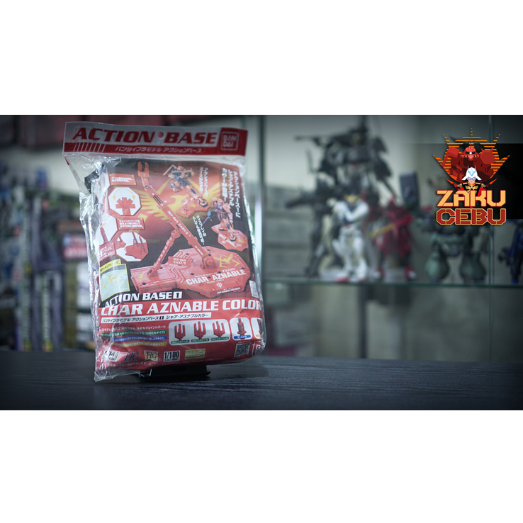 Bandai Action Base 1 - Char Aznable Color Version | Zaku Cebu | Cebu's ...