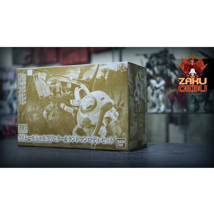 Premium Bandai 1/144 HG IBO Geirail Scharfrichter & Landman Rodi Set ...
