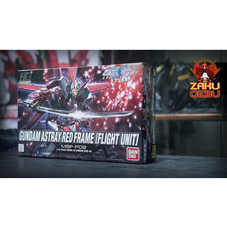 Bandai 1/144 HG SEED Gundam Red Frame [Flight Unit] | Zaku Cebu | Cebu ...