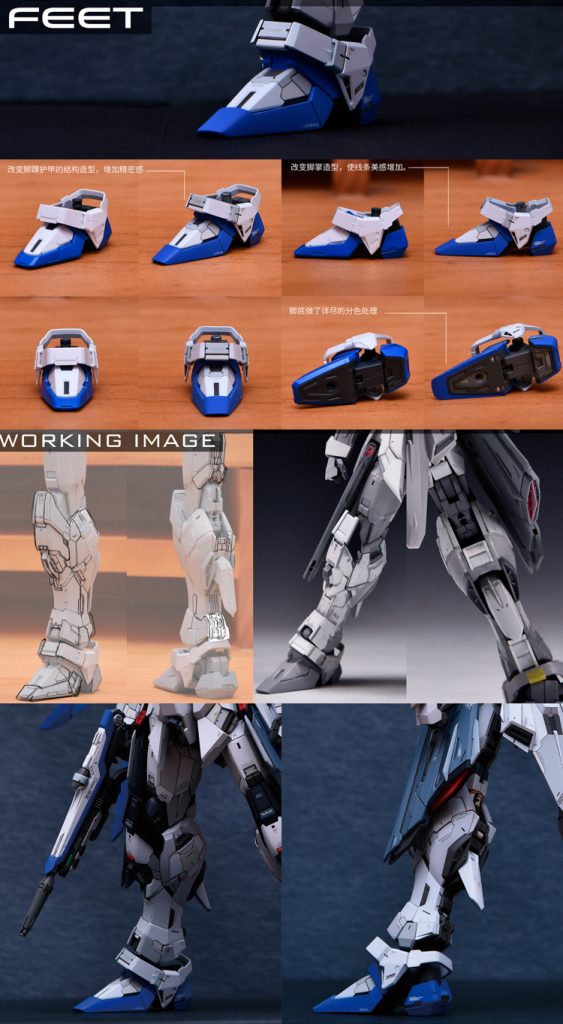 PRE ORDER: Infinite Dimension 1/100 MG Freedom Resin Conversion Kit ...