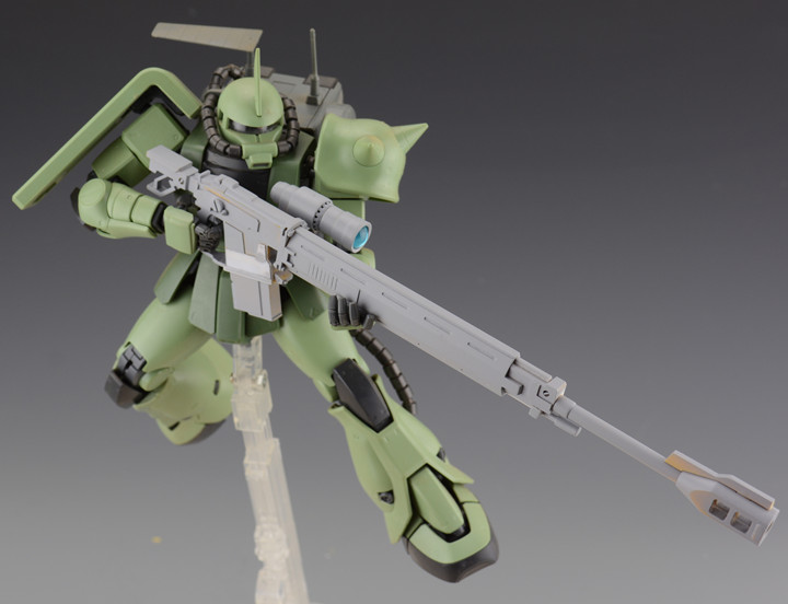 GK Hobby 1/100 MG Zaku II Sniper Rifle Ver. Side 3 Full Resin Kit (Refined Recast) | Zaku Cebu ...