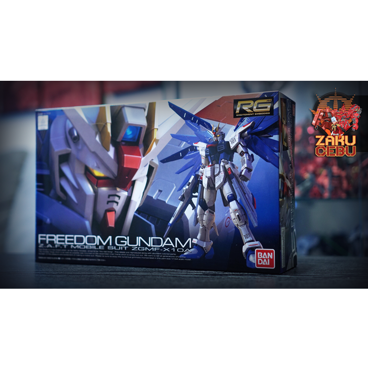 Bandai 1/144 RG Freedom Gundam #05 | Zaku Cebu | Cebu's Home to the ...