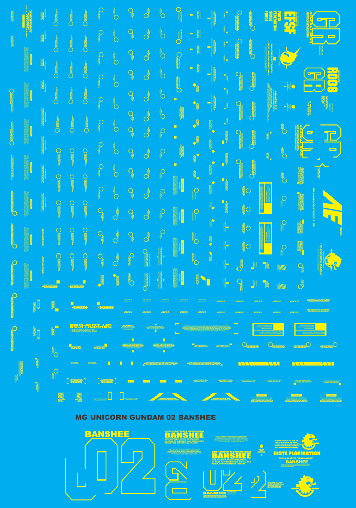 Modeling Holic 1/100 MG Banshee & Armed Armor - Gold Hologram | Zaku ...