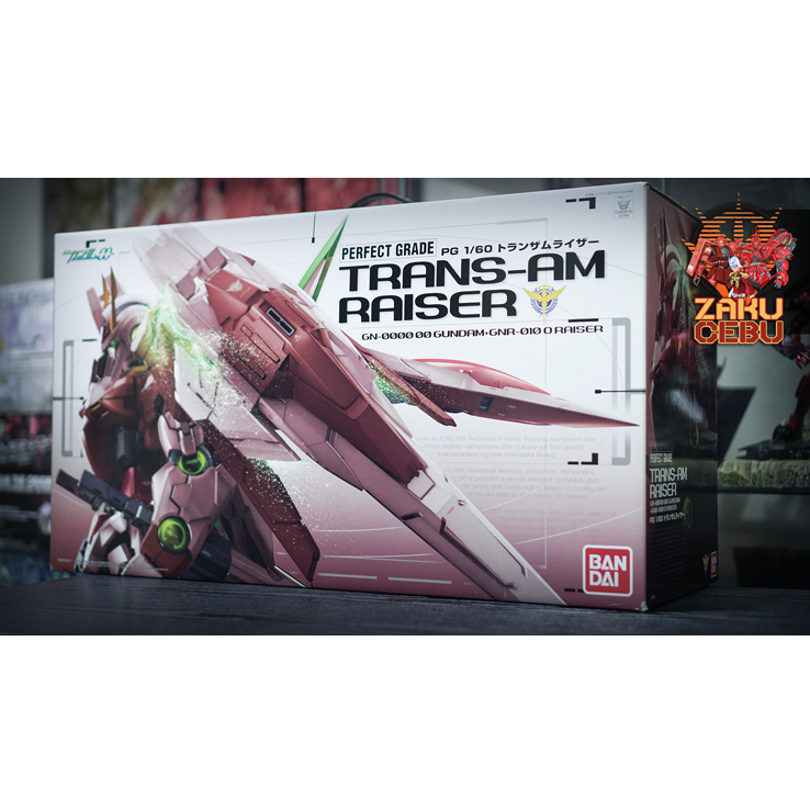 Premium Bandai 1/60 PG Trans-Am Raiser | Zaku Cebu | Cebu's Home to the ...