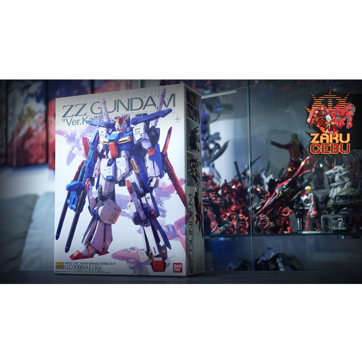 Bandai 1/100 MG MSZ-010 ZZ Gundam Ver. Ka | Zaku Cebu | Cebu's Home to the Biggest Gundam Hobby ...