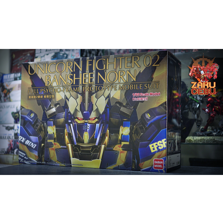 Daban Model 1/60 PG RX-0 Unicorn Fighter 02 Banshee | Zaku Cebu | Cebu ...