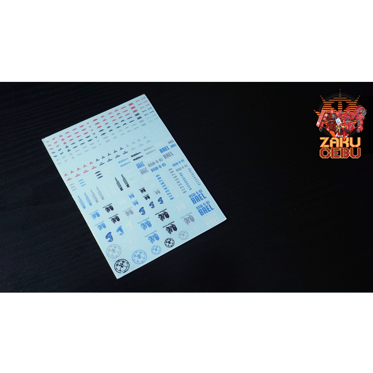 Wilson's Custom Waterslide Decals 1/100 FM IBO Bael | Zaku Cebu | Cebu ...
