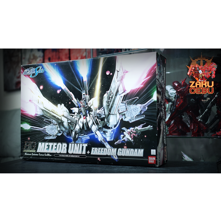 Bandai 1/144 HG METEOR Unit + Freedom Gundam | Zaku Cebu | Cebu's Home ...