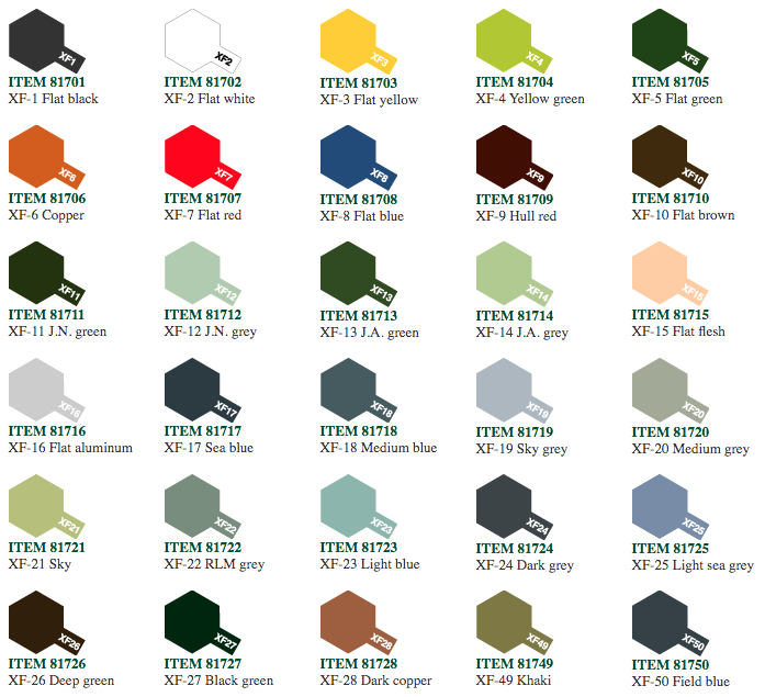 Tamiya Acrylic Paint Mini 10mL - Flat Series | Zaku Cebu | Cebu's Home ...