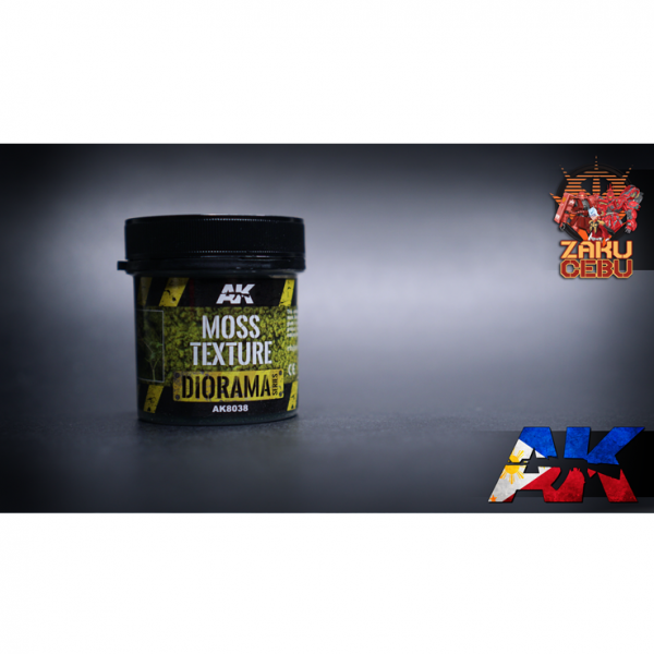AK Interactive Diorama Series Moss Texture 100 mL | Zaku Cebu | Cebu's ...