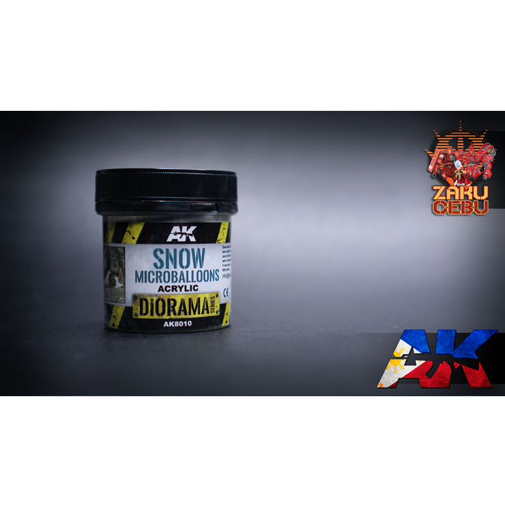 AK Interactive Diorama Series Snow Micro Balloons 100 mL | Zaku Cebu ...