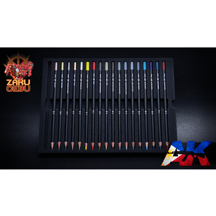 AK Interactive Weather Pencils Deluxe Edition Set (37 Pencils) | Zaku ...