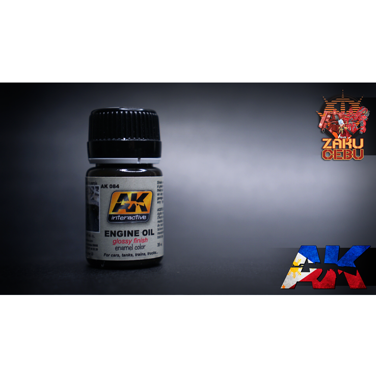 AK Interactive Enamel Color - Fresh Engine Oil 35 mL | Zaku Cebu | Cebu ...