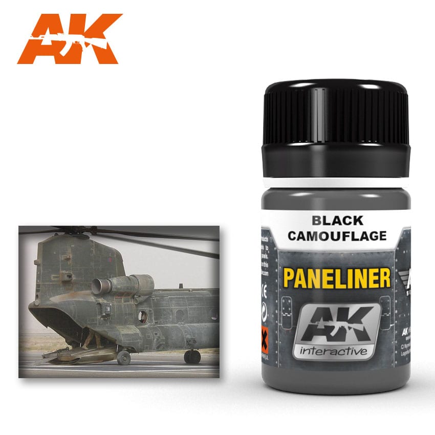 AK Interactive Paneliner (Panel Line) Series (Enamel Based) - 35 mL ...