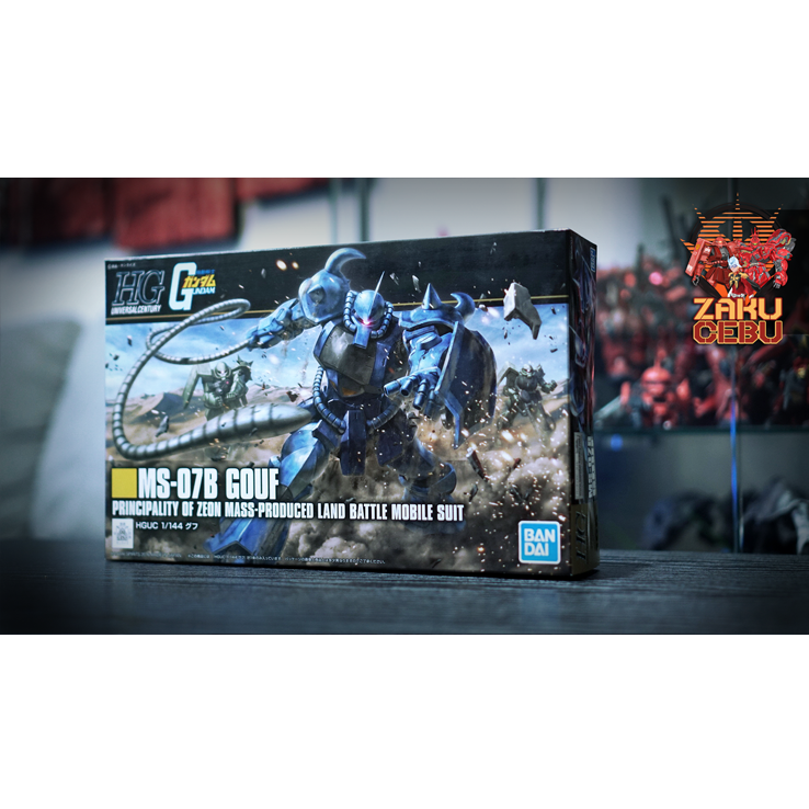 Bandai 1/144 HG UC YMS-07B Gouf Revive Ver. | Zaku Cebu | Cebu's Home to the Biggest Gundam ...