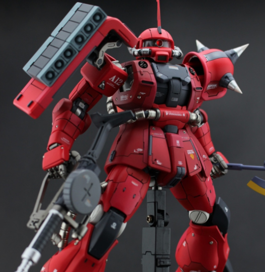 GK Hobby 1/100 MG MS-06S Char's Zaku II Ver. Side 3 Resin Conversion Kit (Refined Recast) | Zaku ...
