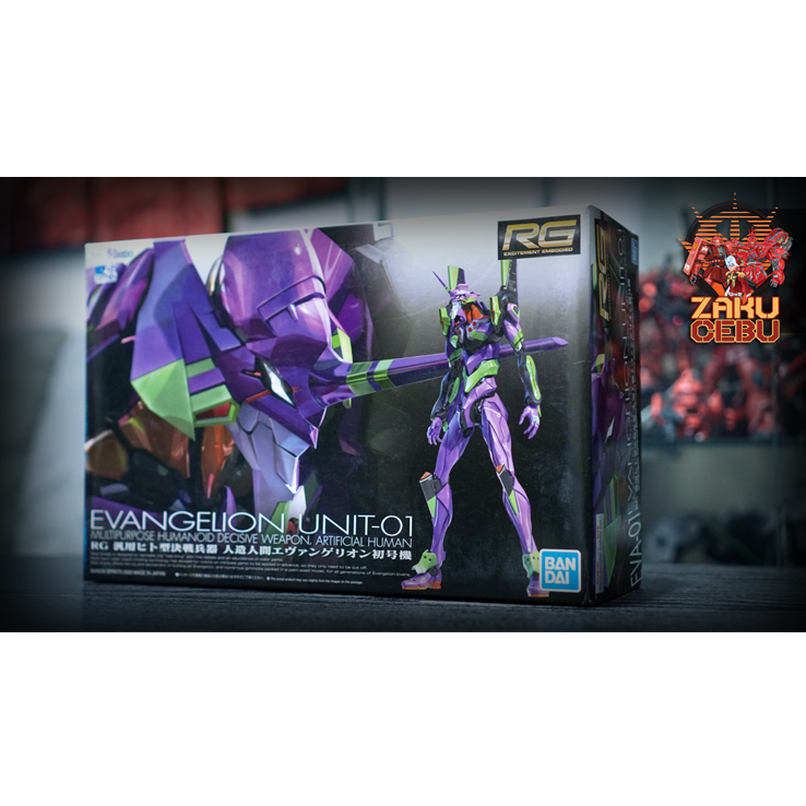 Bandai 1/240 RG General Purpose Humanoid Battle Weapon Evangelion EVA ...
