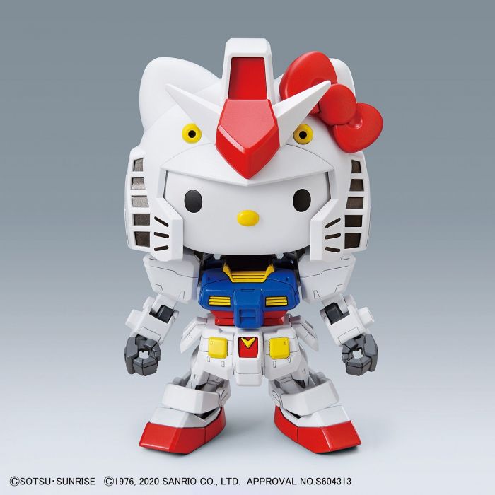 Bandai Super Deformed SD Ex Standard Hello Kitty / RX-78-02 Gundam ...