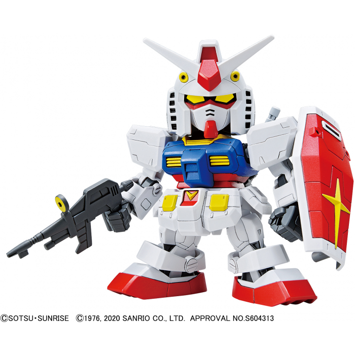 Bandai Super Deformed SD Ex Standard Hello Kitty / RX-78-02 Gundam ...