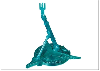 TGF 1/100 Celestial Being Action Base Stand - Clear Teal | Zaku Cebu ...