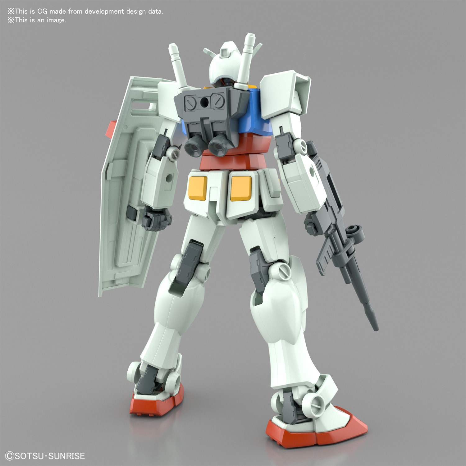 Bandai 1/144 EG Entry Grade RX-78-2 Gundam (Full Weapon Set) | Zaku ...